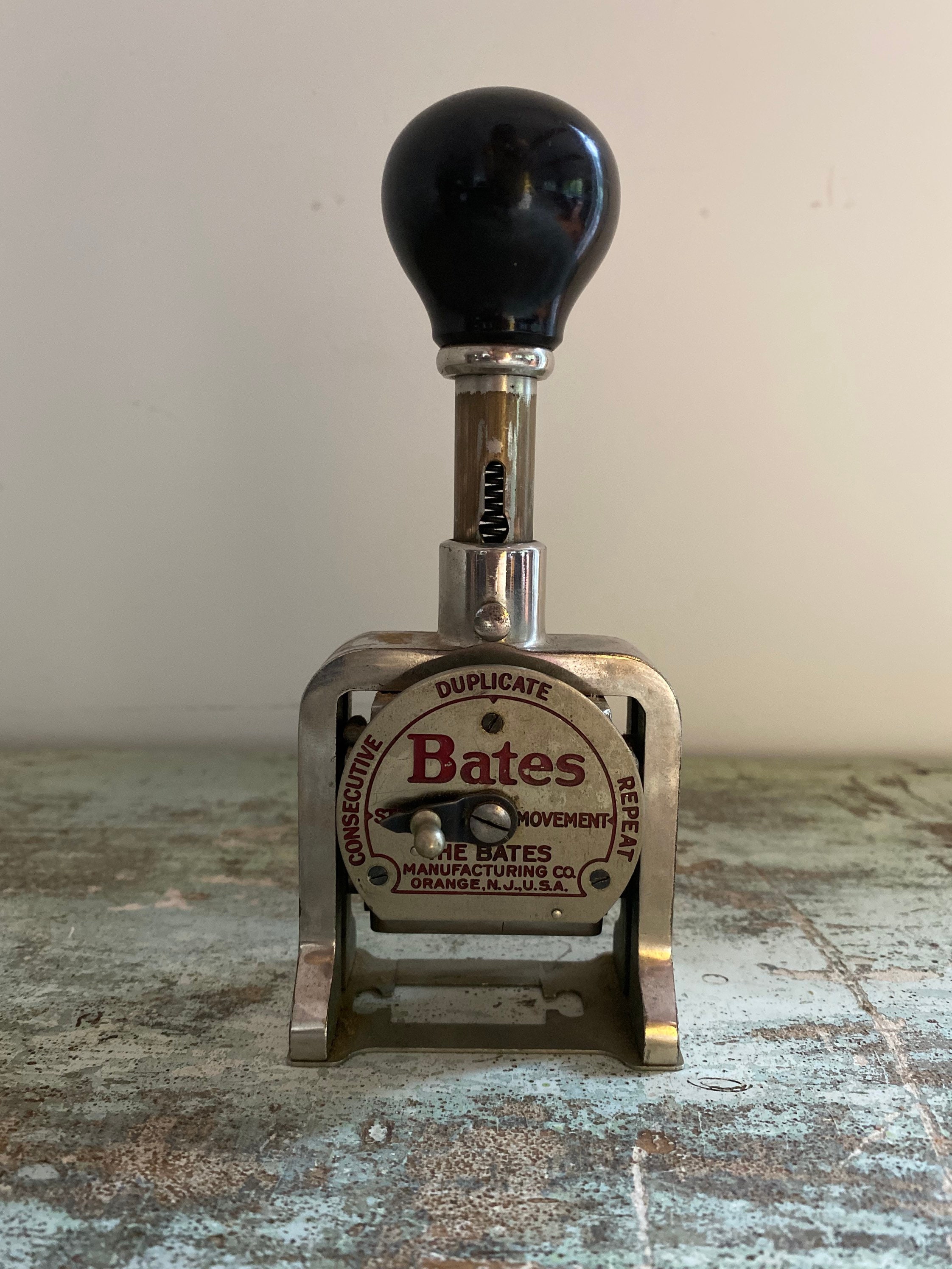 Vintage Numbering Machine - Etsy