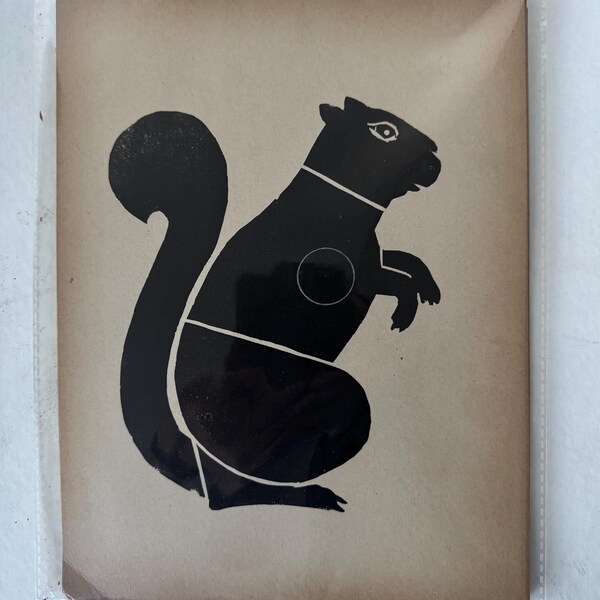 Squirrel Targets - Etsy