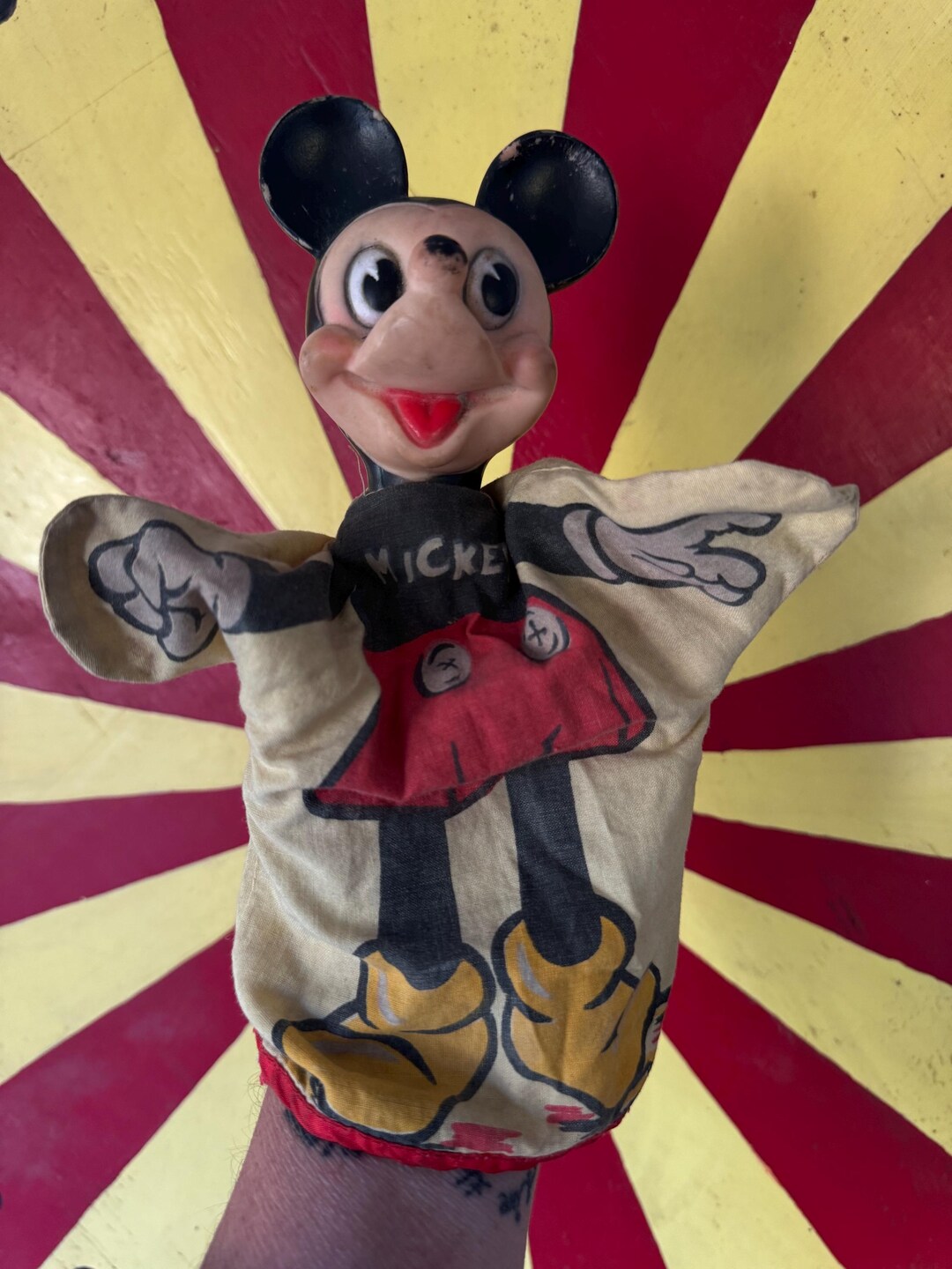 Vintage Collectible Minnie Mouse Hand Puppet - Etsy