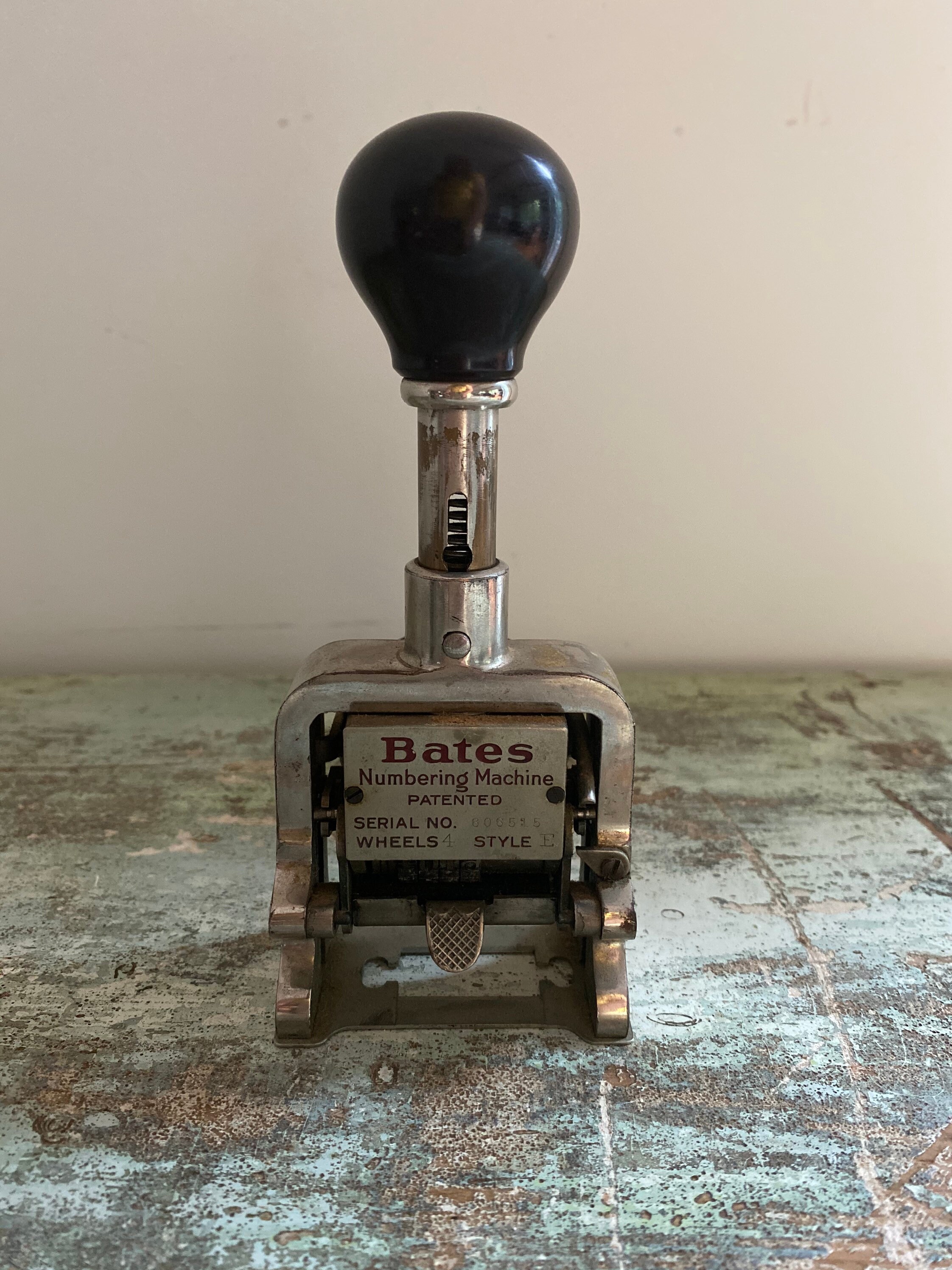 Vintage Numbering Machine - Etsy