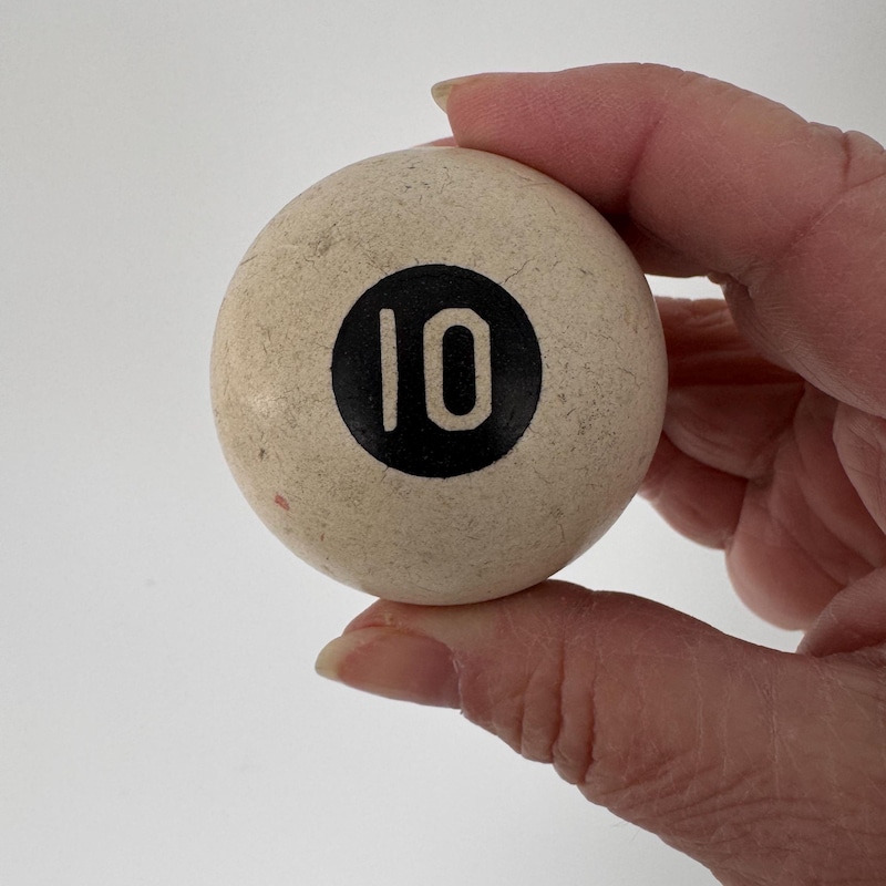 Vintage Clay Pool Balls - Etsy