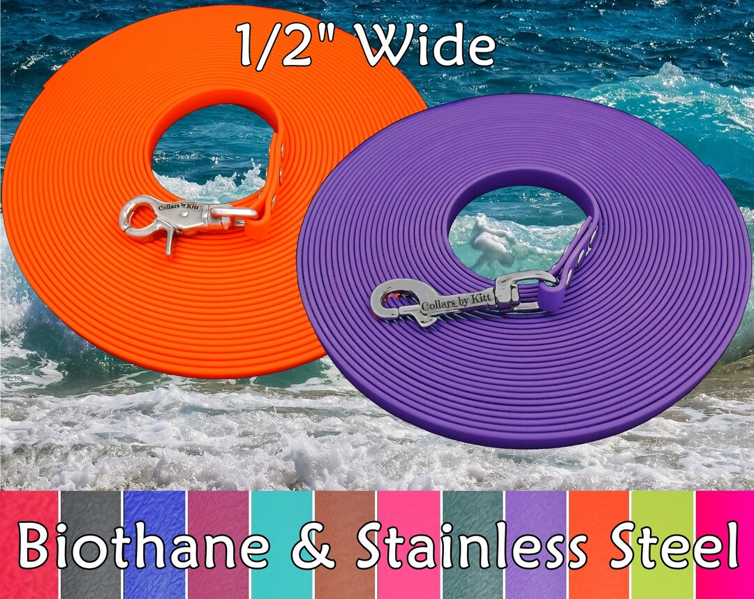 Biothane Tracking Line, Waterproof Drag Line, 1/2", Long Line for Scent ...