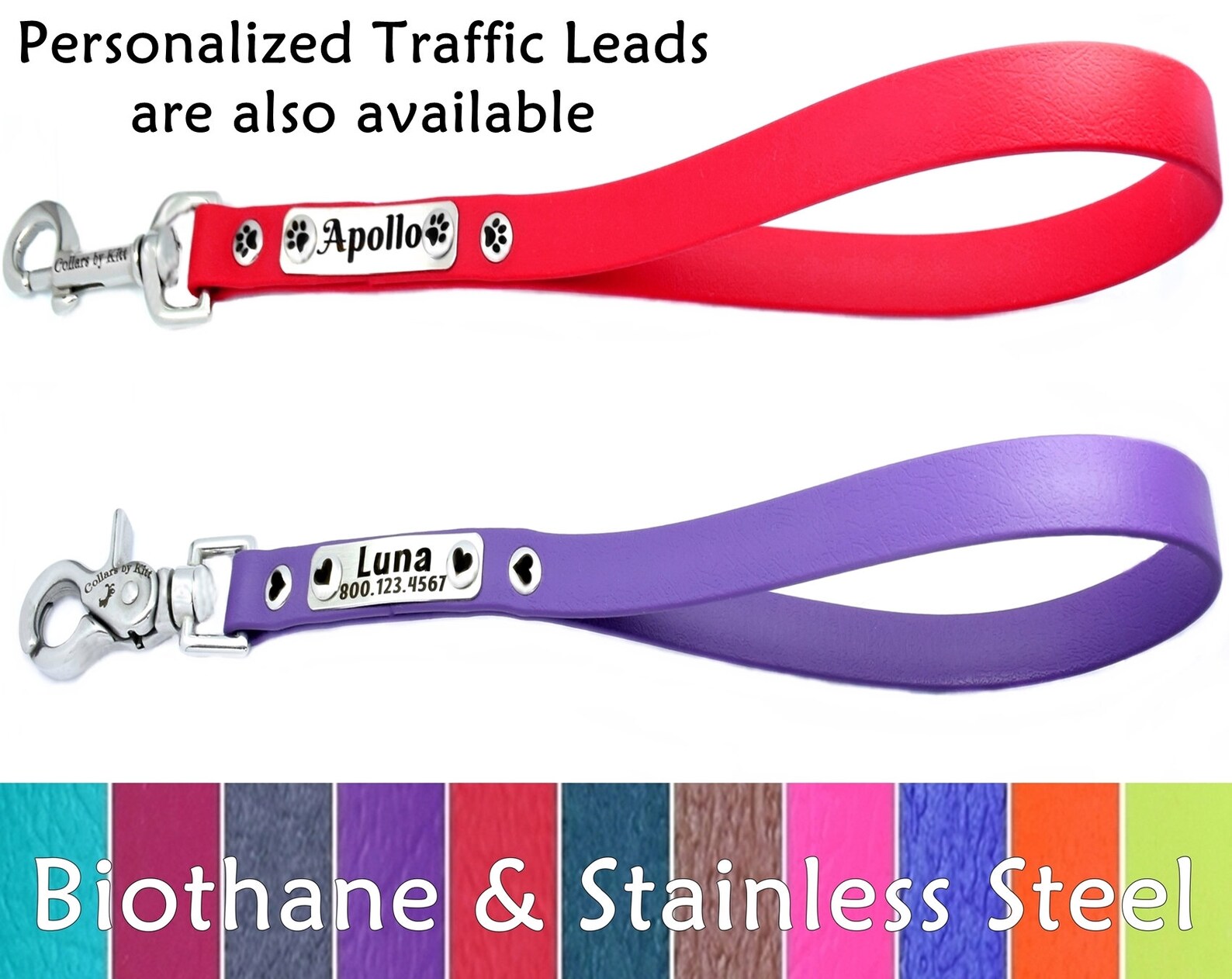 Traffic Dog Leash Training Tab Short Leash Leash Extender | Etsy