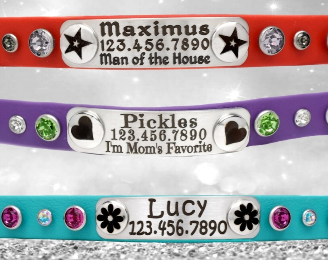 Name Plate Personalized Stainless Steel Rivet on ID for - Etsy