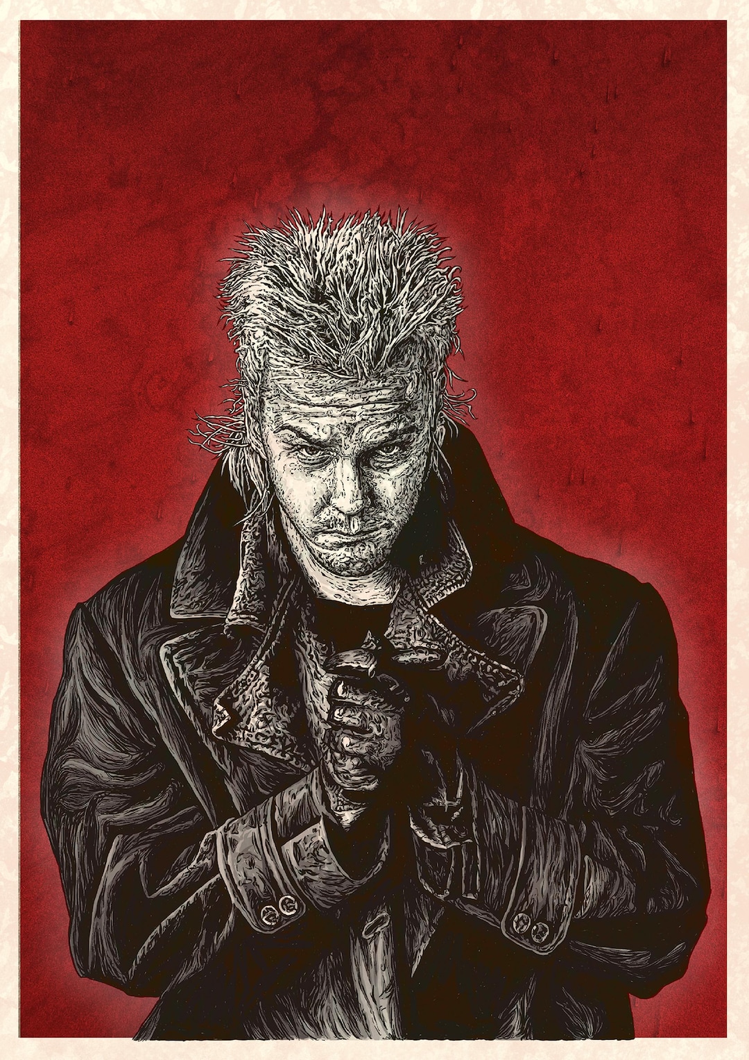 Kiefer Sutherland From the Lost Boys (1987) - Vampire Movie ...