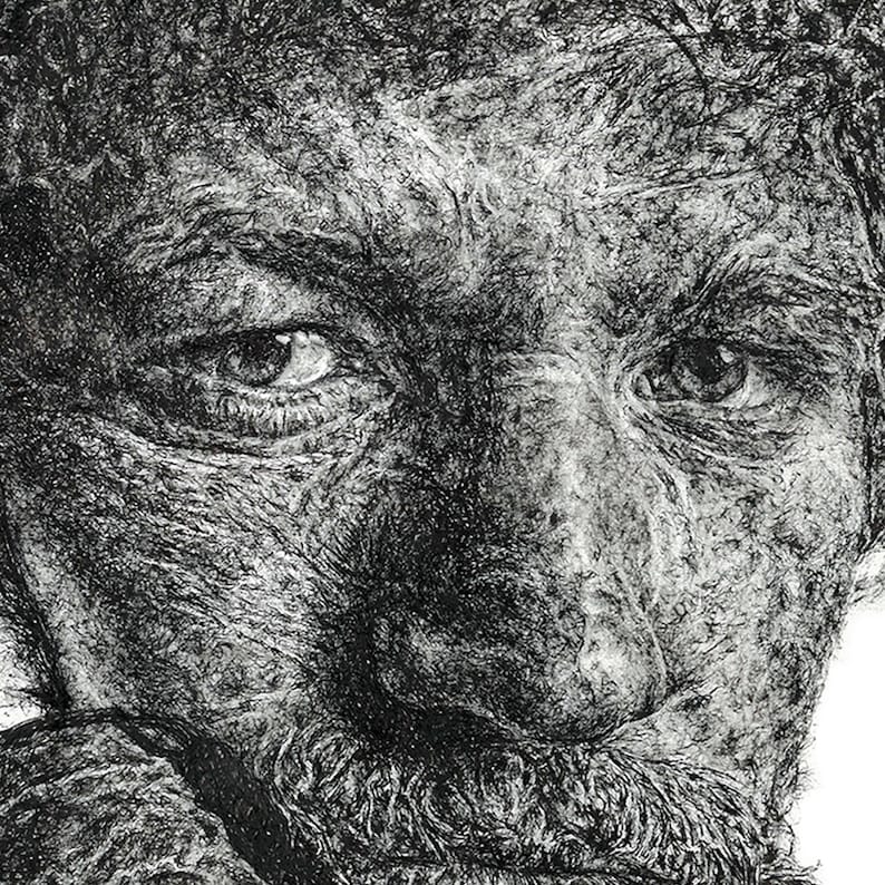 Luke Kelly Irish Musician of the Dubliners Illustration | Etsy