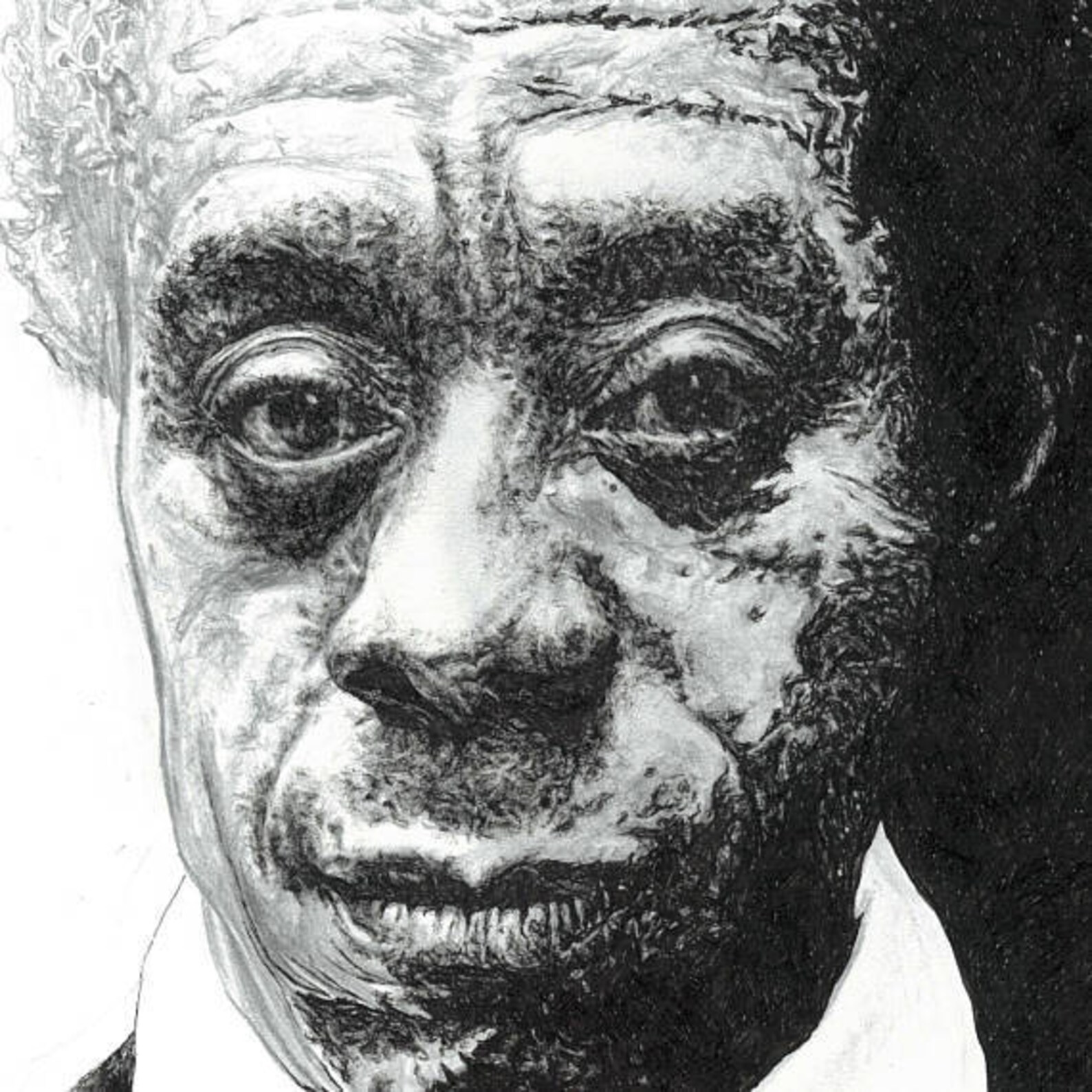 James Baldwin Iconic American Author Portrait in Unfinished - Etsy