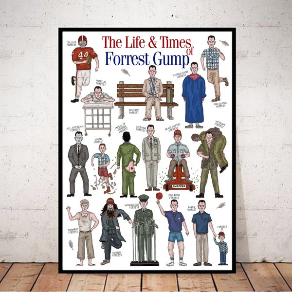 Forrest Gump - Etsy
