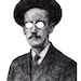 Portrait of James Joyce Irish Author Illustration Print - Etsy