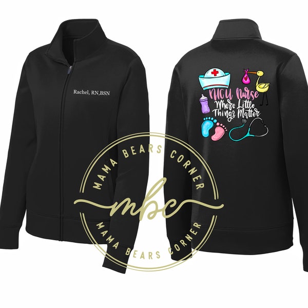 Nicu Nurse Jacket - Etsy