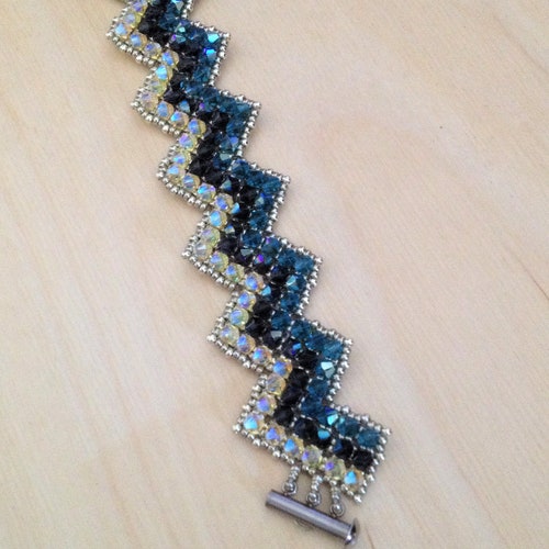 Diamond Duo Bracelet Pdf Tutorial INSTANT DOWNLOAD - Etsy