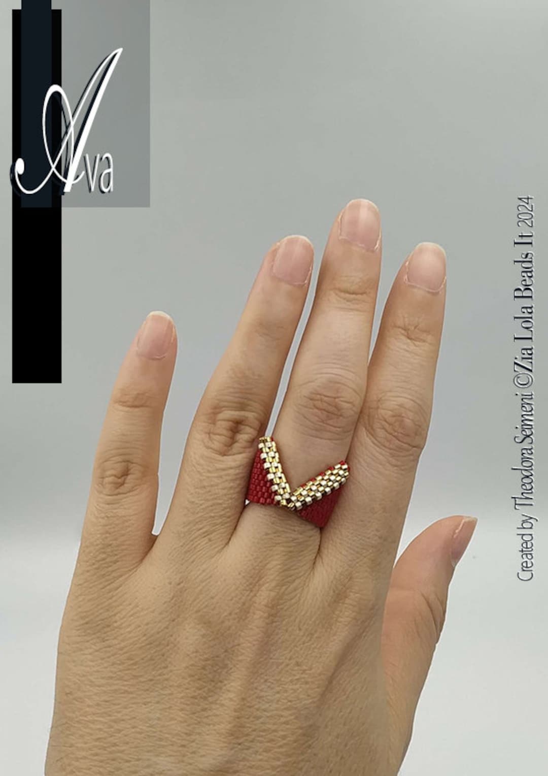 Instant Download-set Ava Ring & Bracelet Tutorial - Etsy