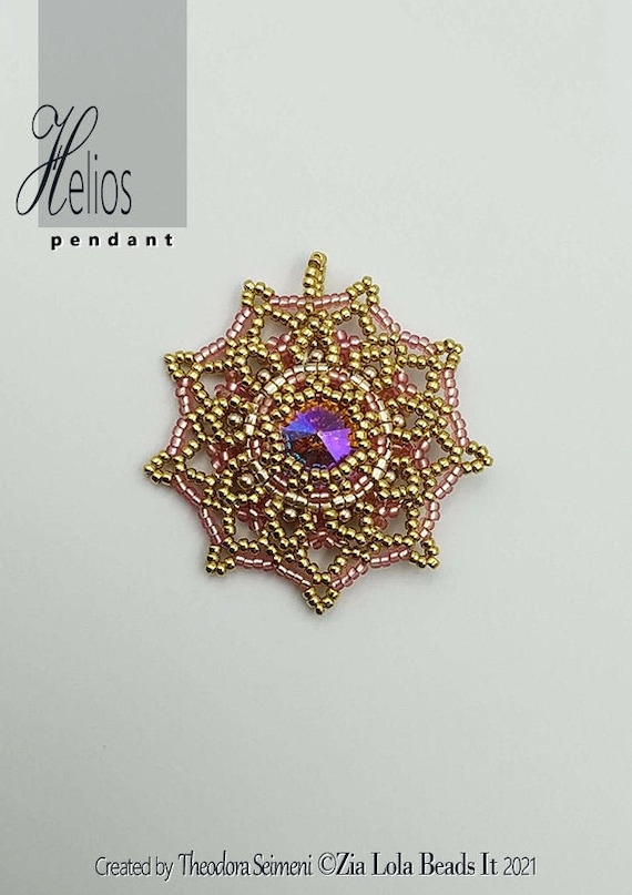 Instant Download-helios sun Pendant Tutorial | Etsy