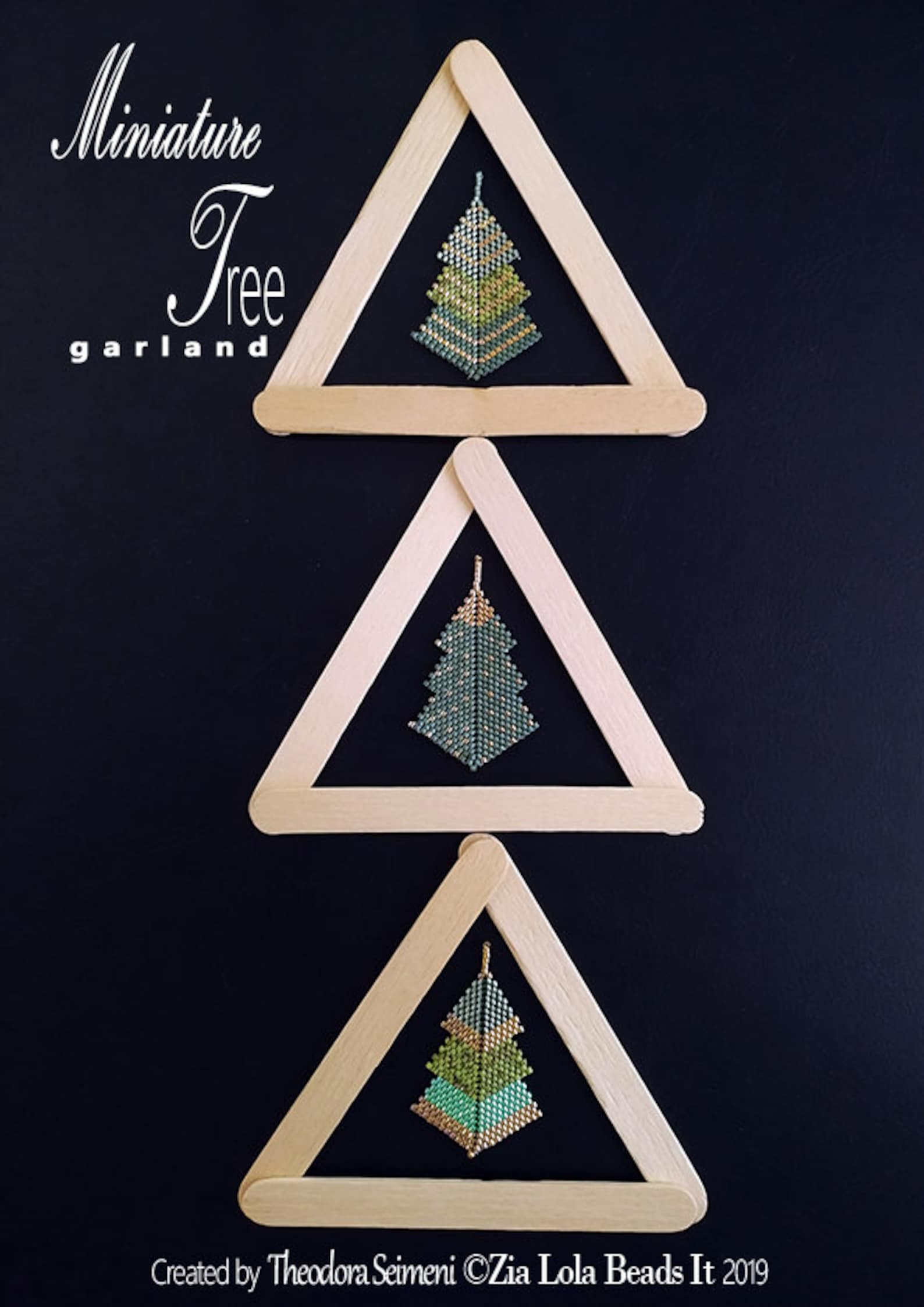 Instant Download Miniature Tree Garland Tutorial - Etsy