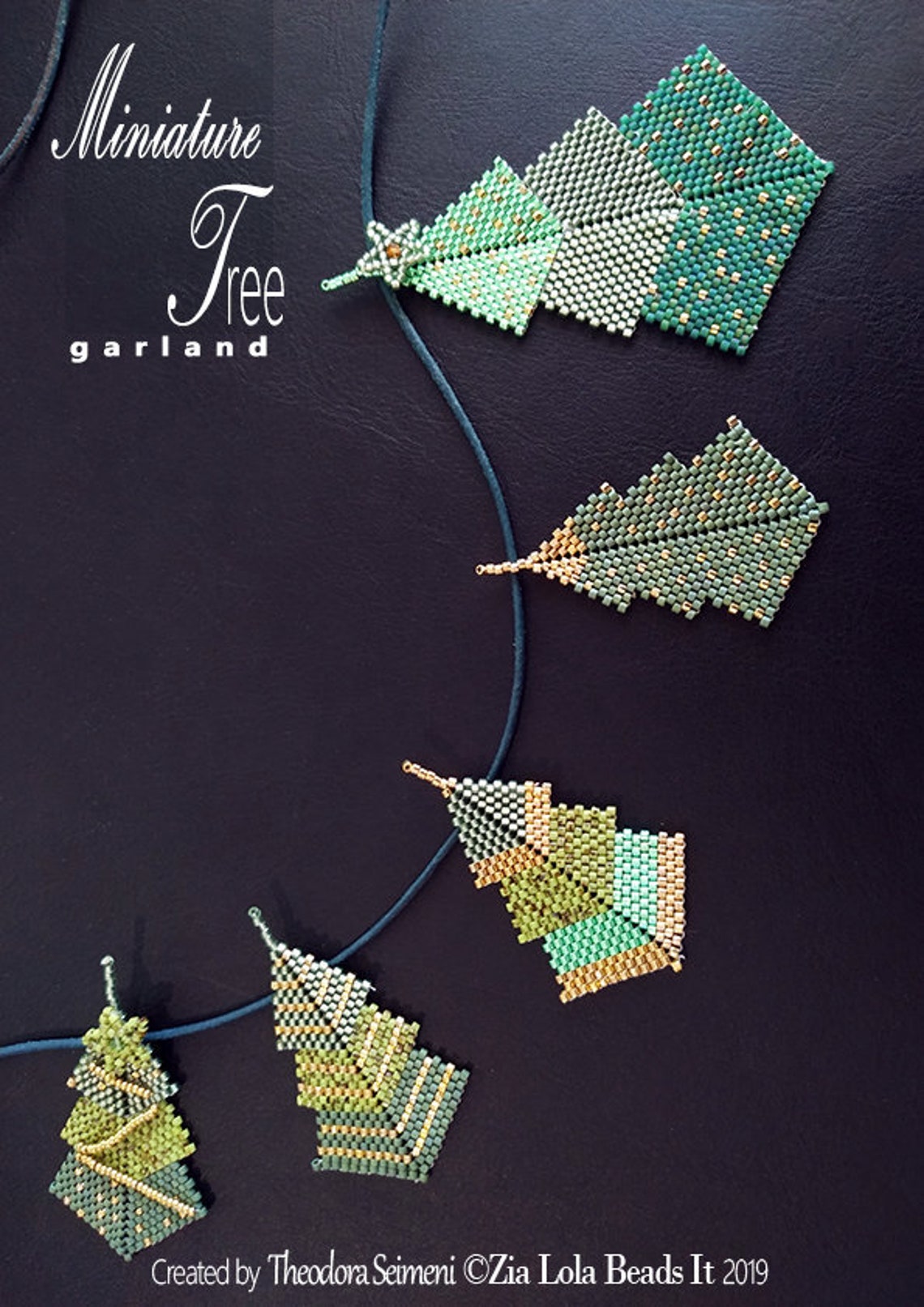Instant Download - Miniature Tree Garland Tutorial - Etsy