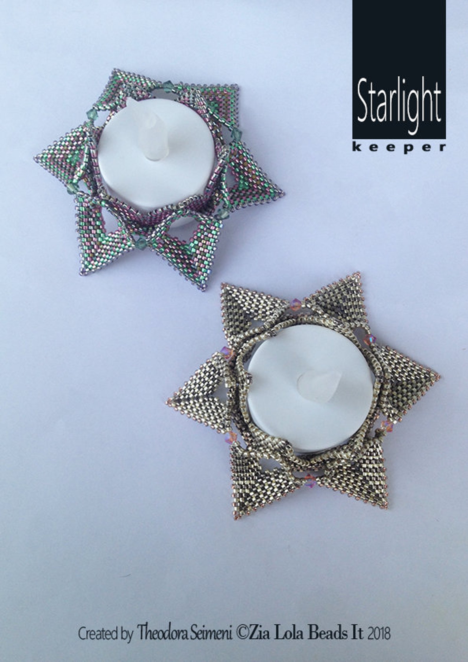 Instant Download - Starlight Keeper Tutorial (flameless Tealight Holder ...
