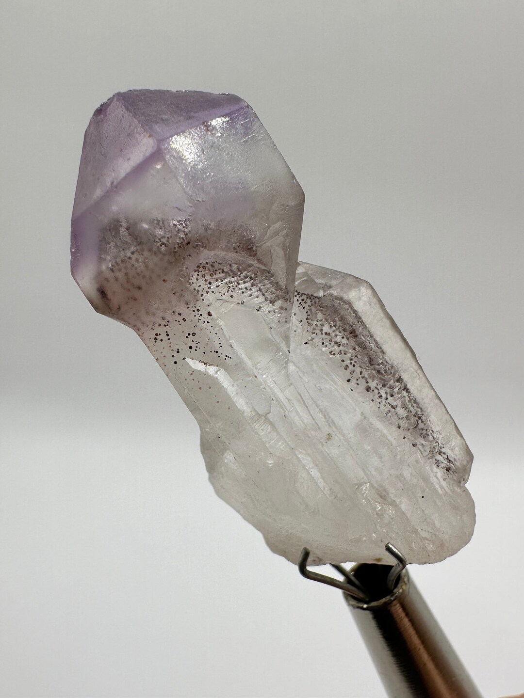 Phantom Amethyst SCEPTER Purple Quartz Crystal Specimen Unique ...