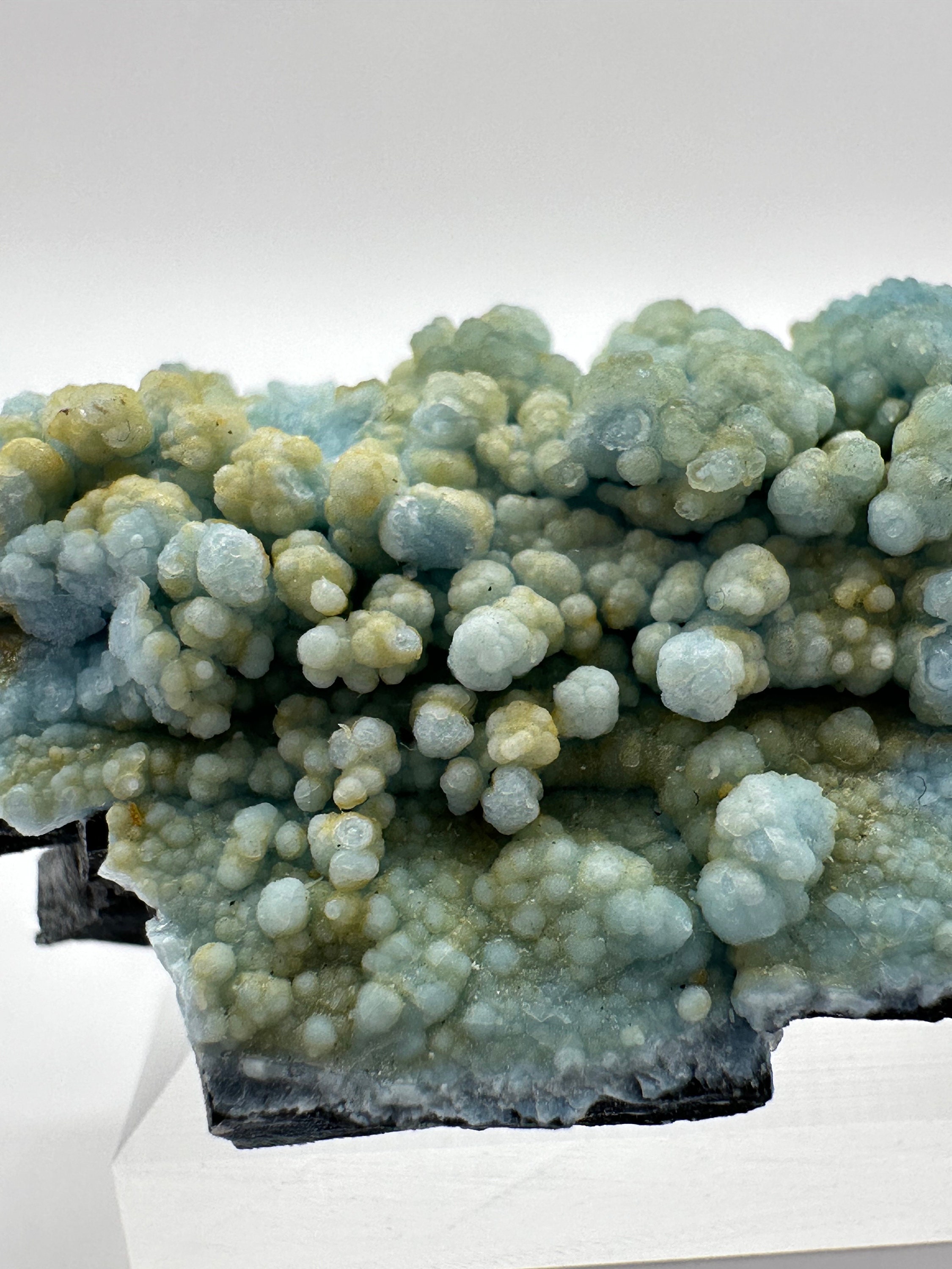 6.7G Blue GIBBSITE Botryoidal Specimen W/ Contouring Yellow - Etsy