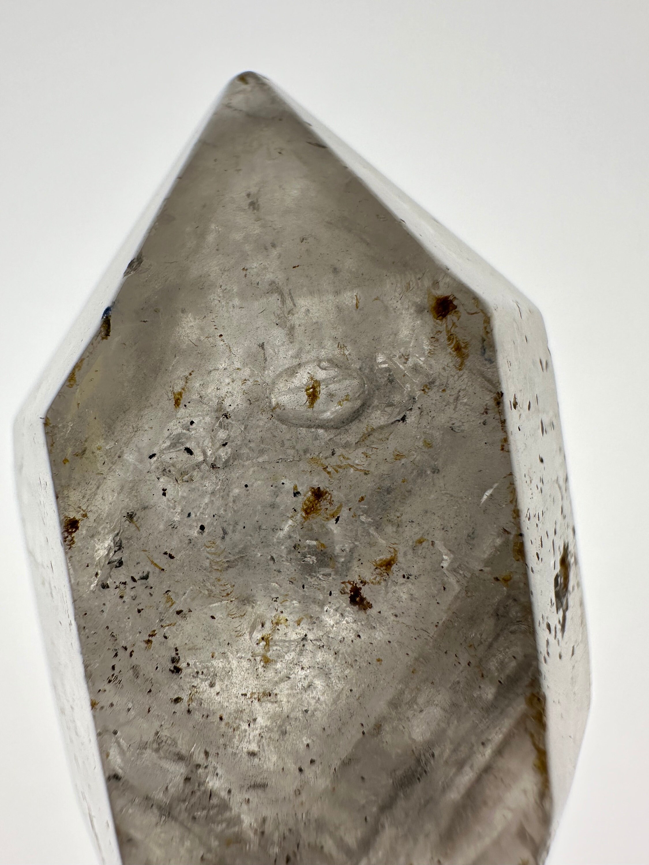 MOVING Bubble ENHYDRO: Polished Clear Quartz Crystal With Natural Water ...