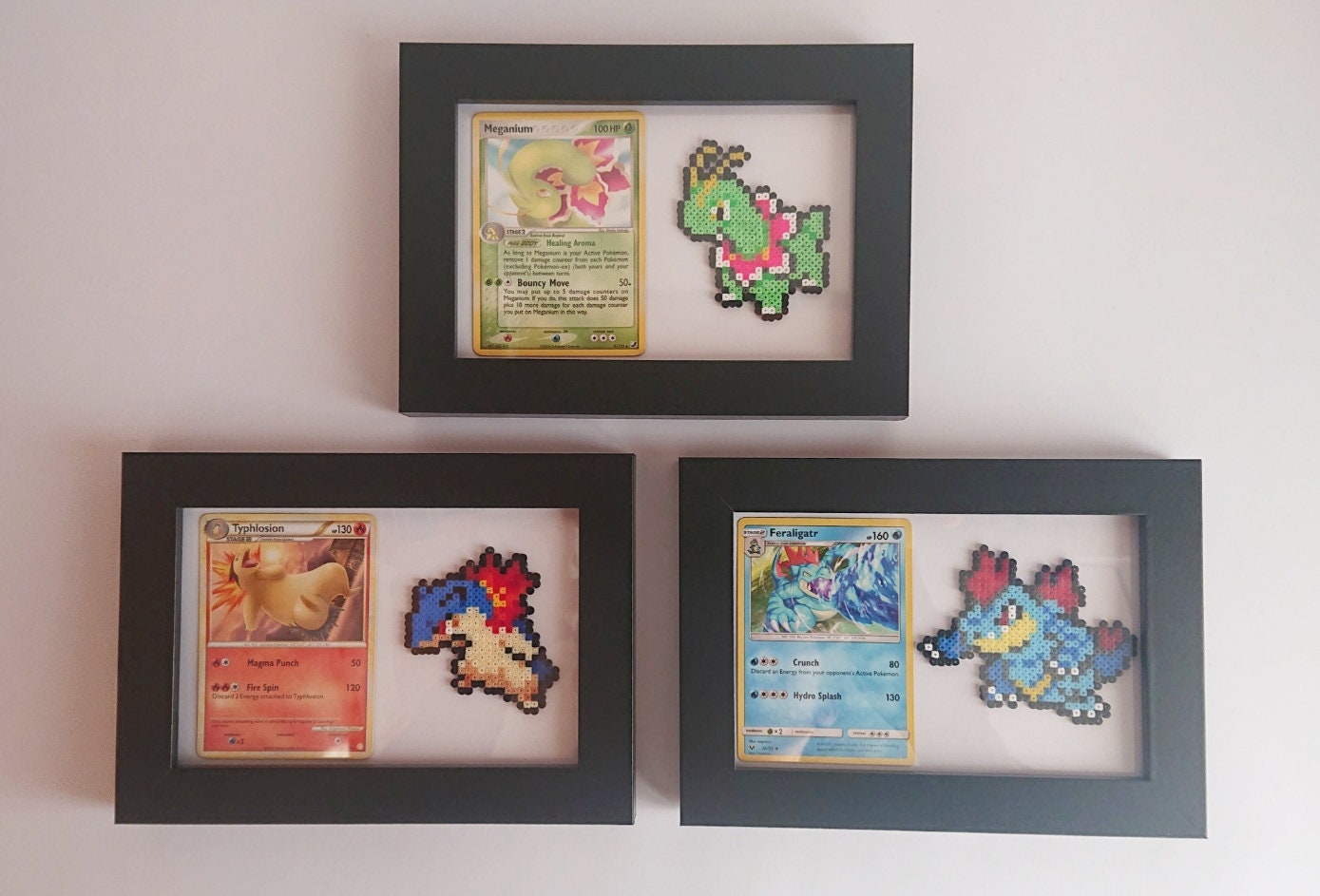 Pokemon Starter Evolution Frame With Starter Evolution Card charizard ...