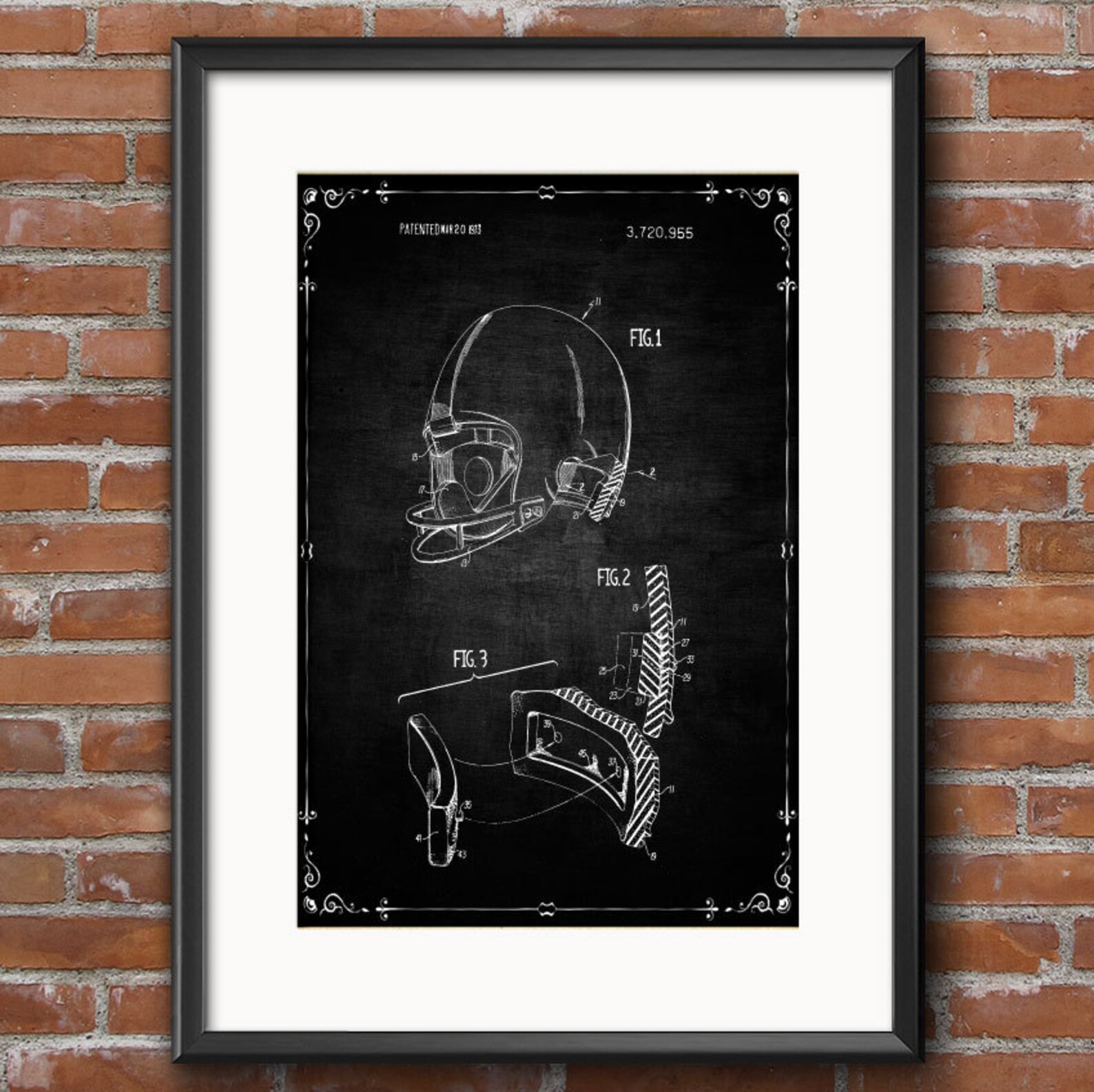FOOTBALL Poster Football Wall Decor Football Art Football - Etsy