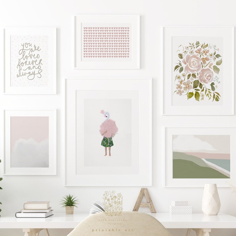 Art for Girls Room - Etsy