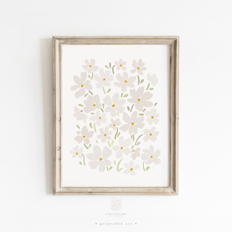 Daisy Wall Art - Etsy