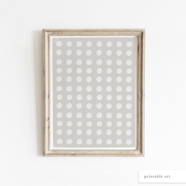 Polka Dot Wall Art - Etsy