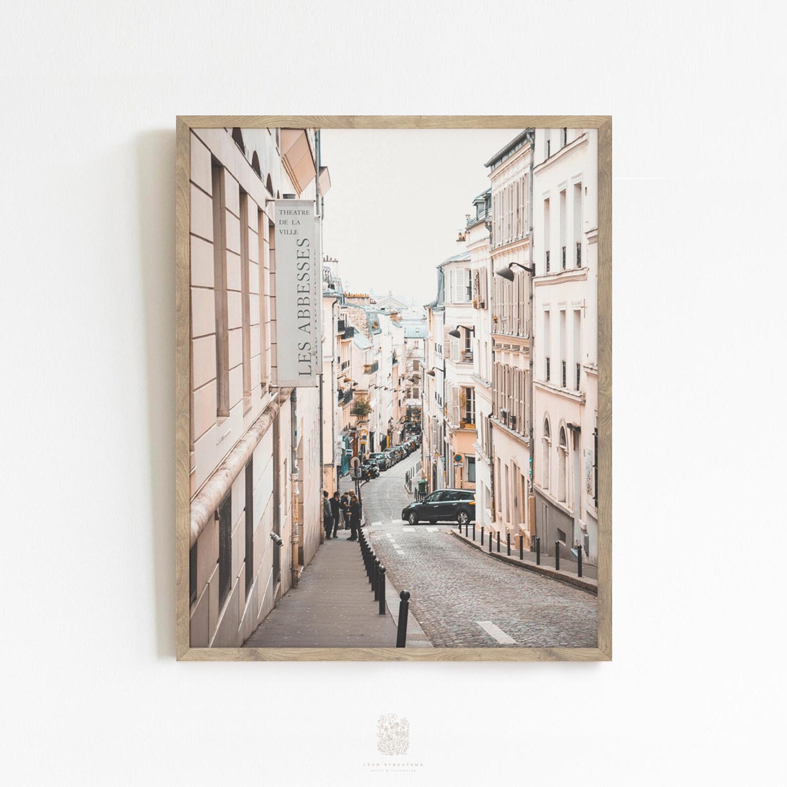 Paris Photography Print Set, Neutral Wall Art, Printable Wall Art ...