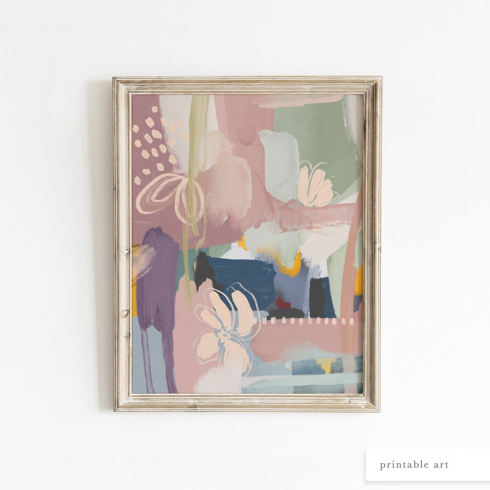 Abstract Printable Wall Art Printable Wall Art Colorful - Etsy