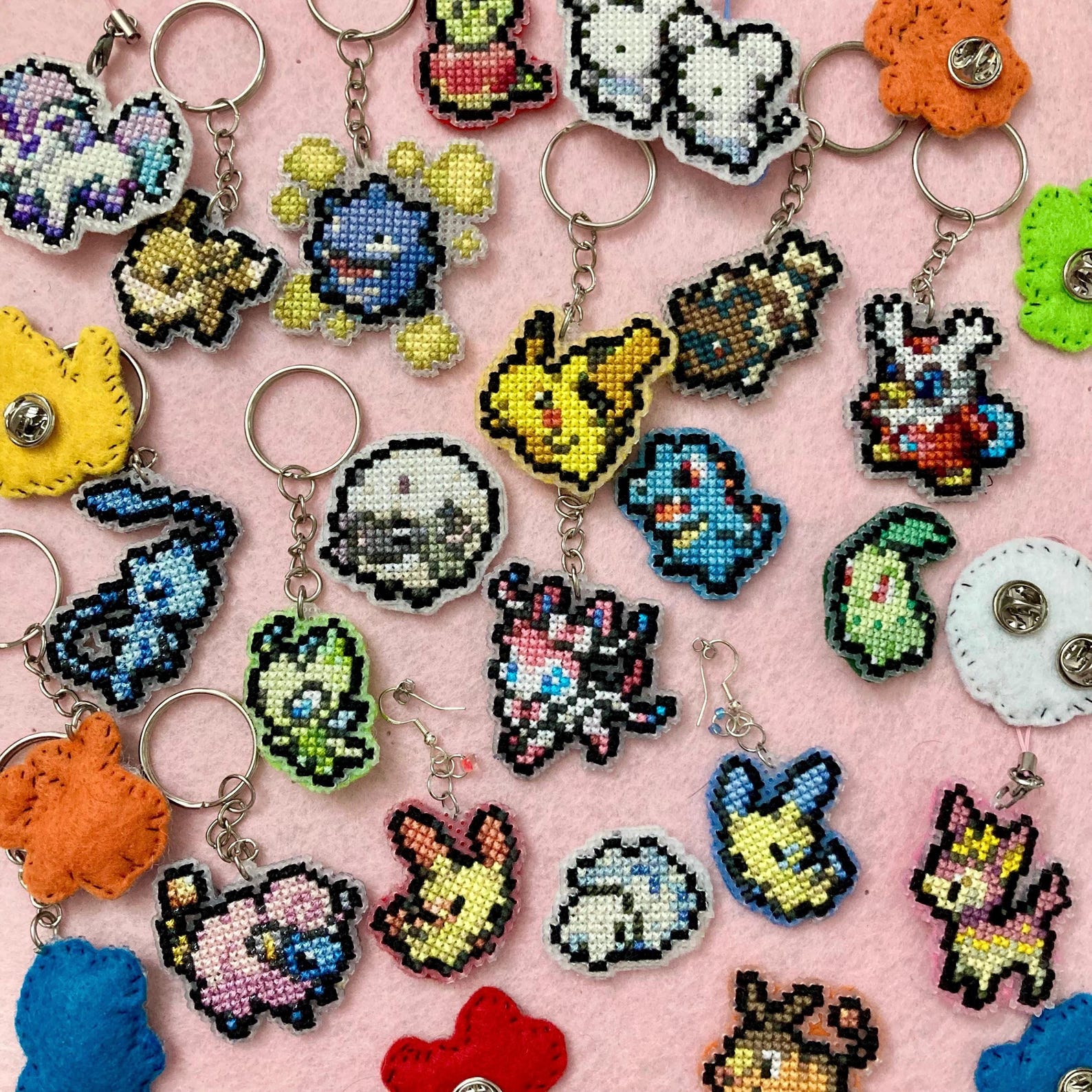 Custom Pokémon Sprite Cross Stitch - Etsy
