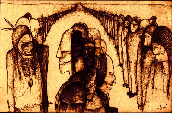 Native American Art Political Art Activist Art Wall Art | Etsy