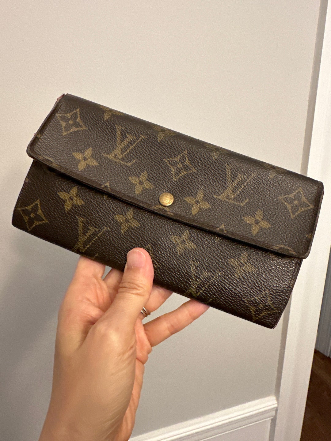 Authentic Louis Vuitton Long Wallet - Etsy