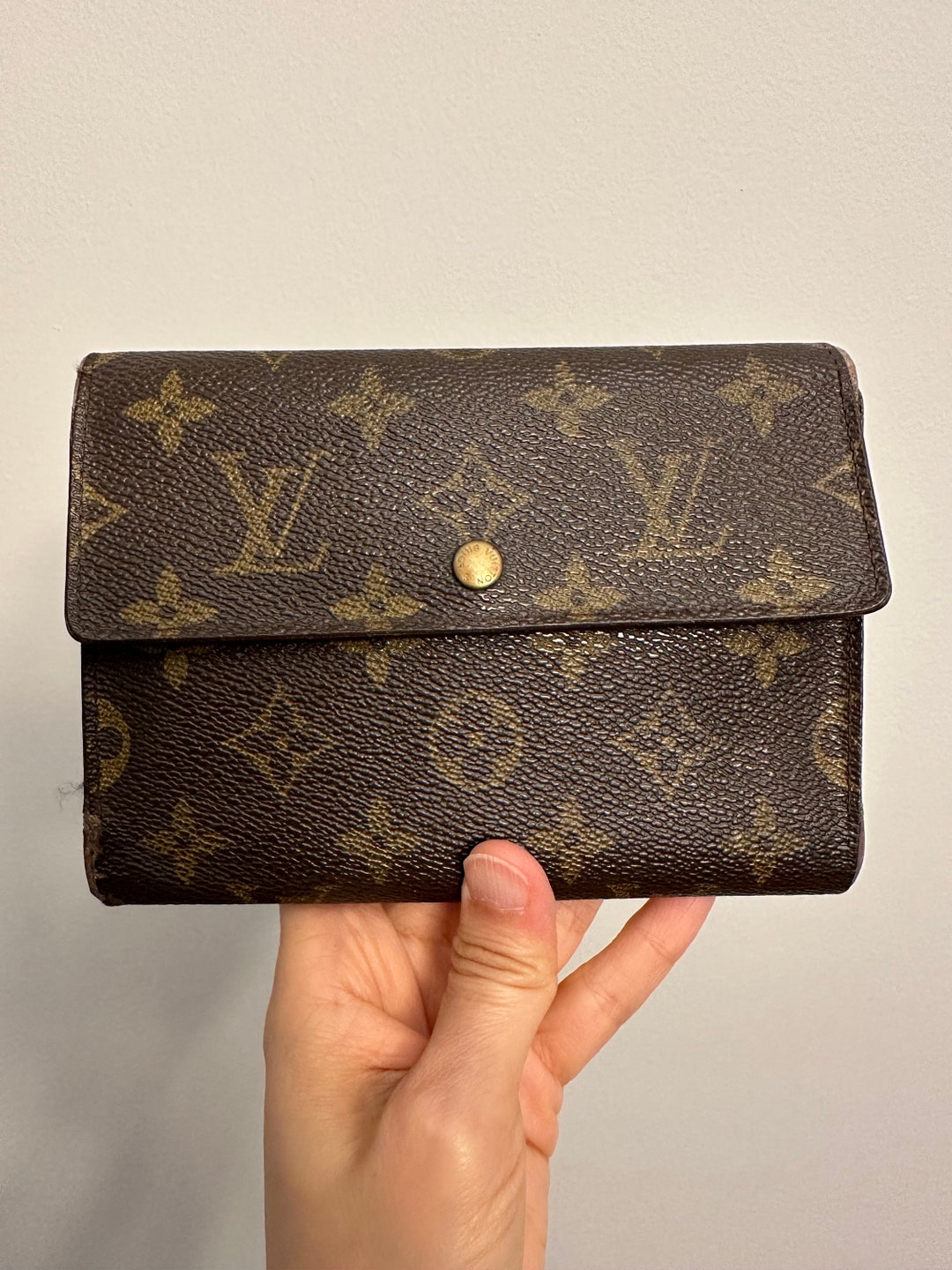 Authentic Louis Vuitton Wallet - Etsy