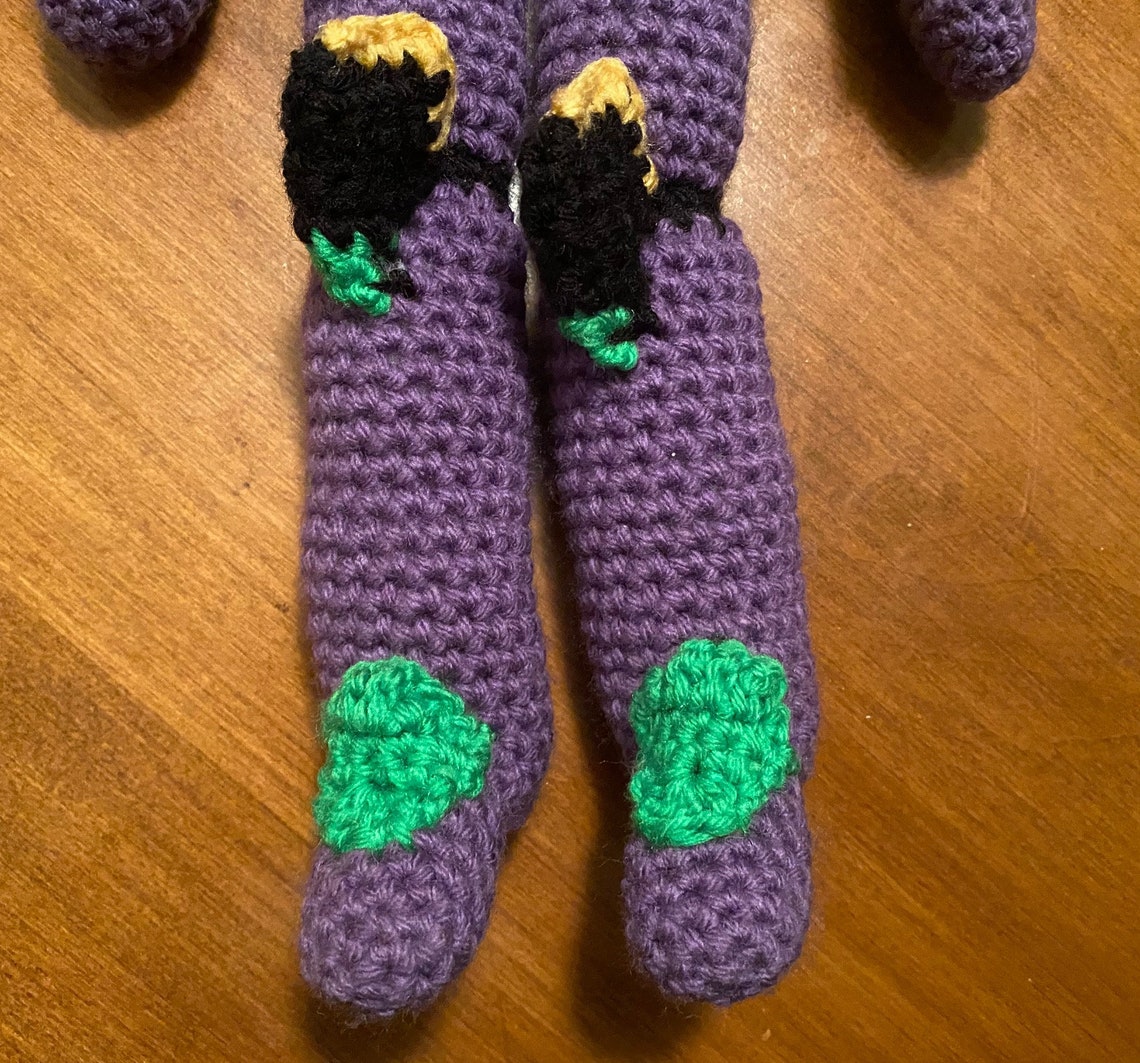 Evangelion Unit 01 Crochet Pattern - Etsy