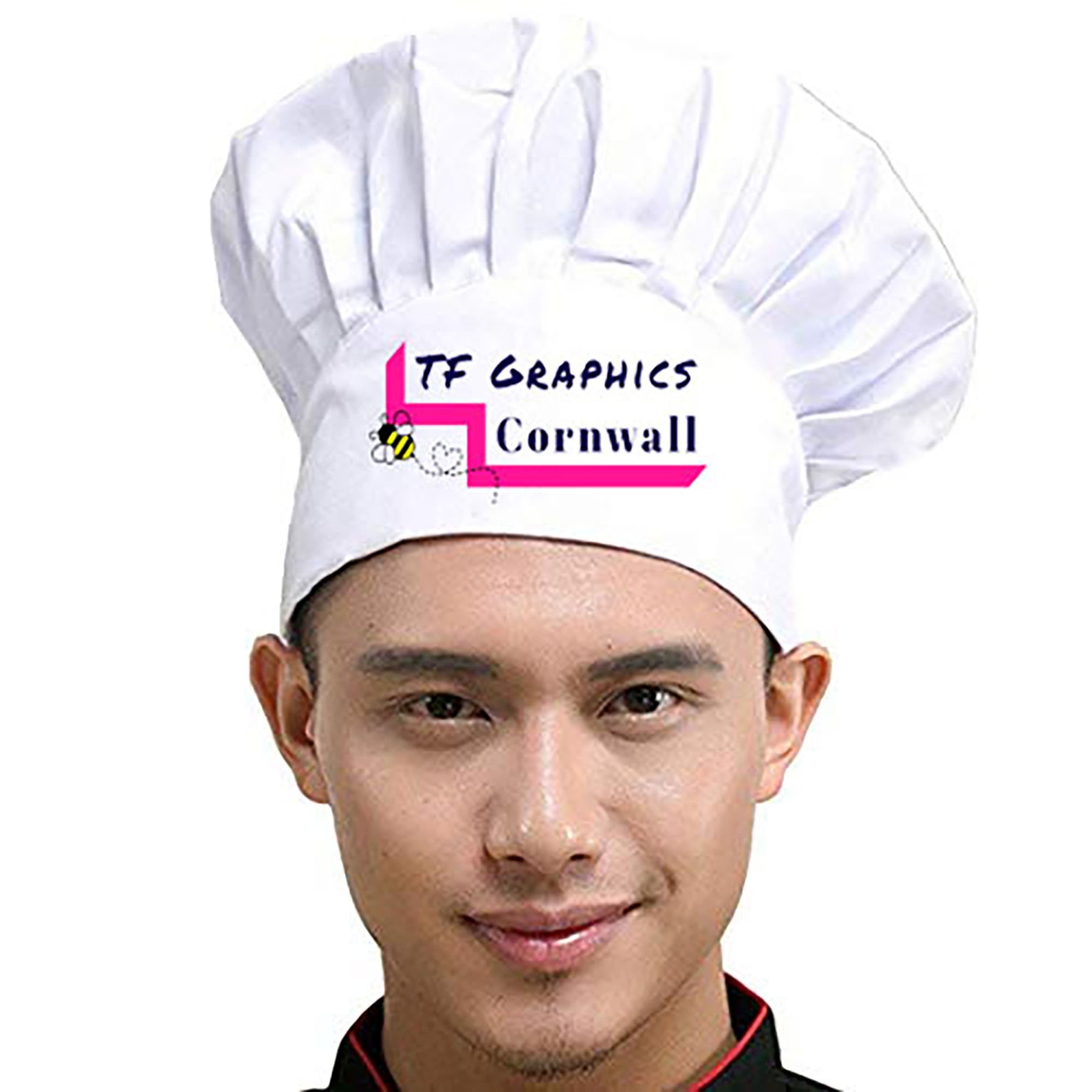 Custom Printed Chef Hat Print Your Personalised Design - Etsy