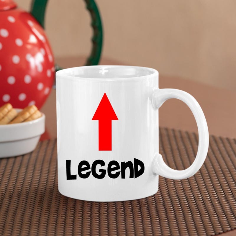 Personalised Arrow Mug - Etsy UK