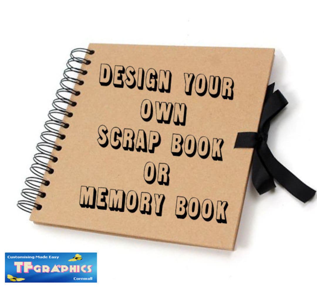 Design Your Own Scrap or Memory Book, Personalised Book, Polaroid Album ...
