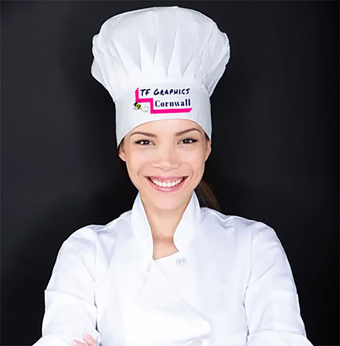 Custom Printed Chef Hat Print Your Personalised Design - Etsy