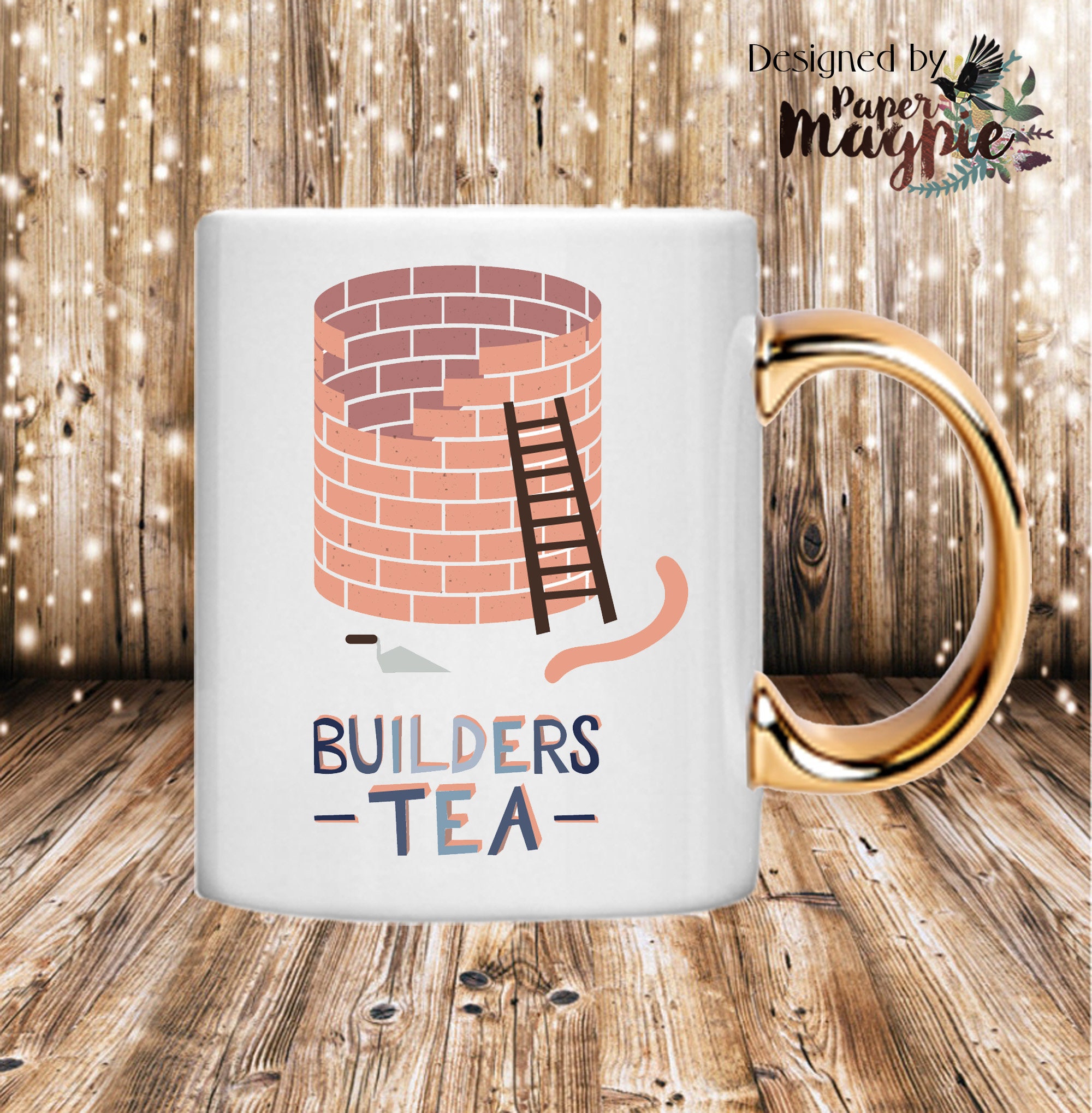 Builders Tea & Builders Breakfast 11oz Mug Gift Builders | Etsy