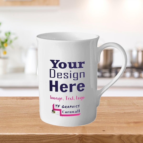 Bone China Mugs - Etsy UK