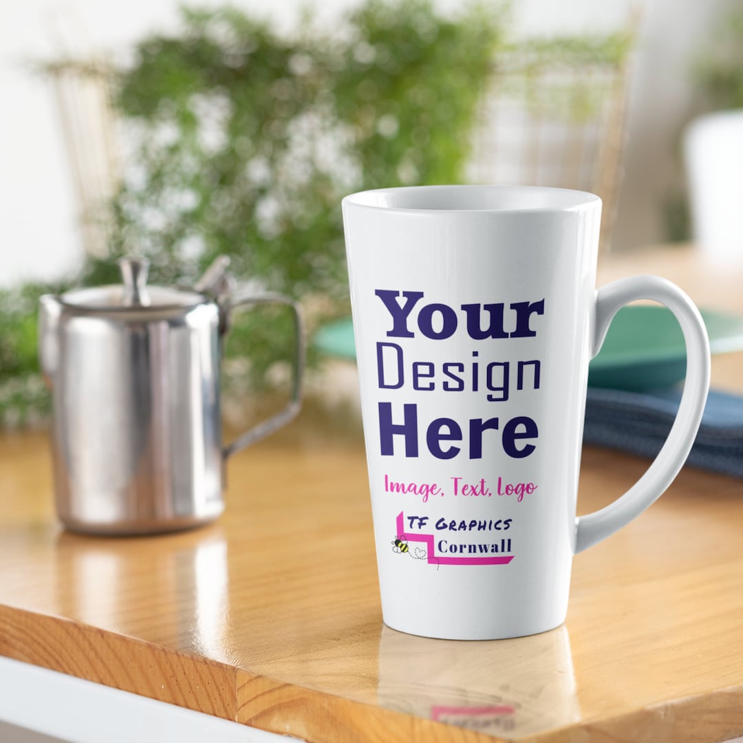 Personalised 17oz Latte Mug Custom Coffee Mug Teacher Gift Tea Gift for ...