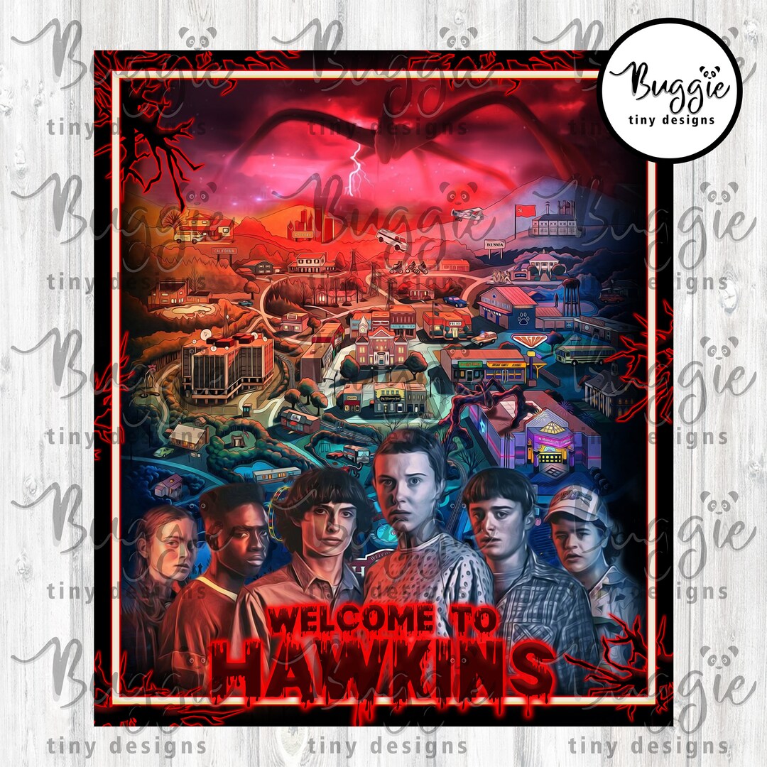 Stranger Things Digital - Etsy