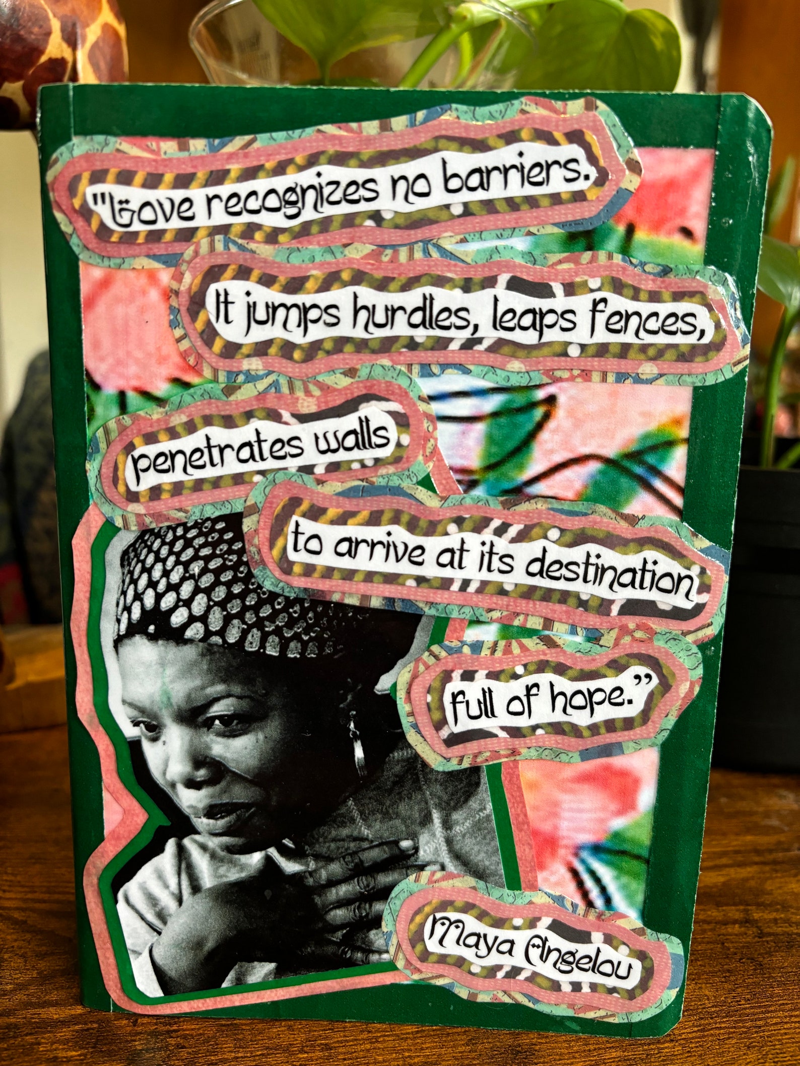 Maya Angelou Notebook - Etsy