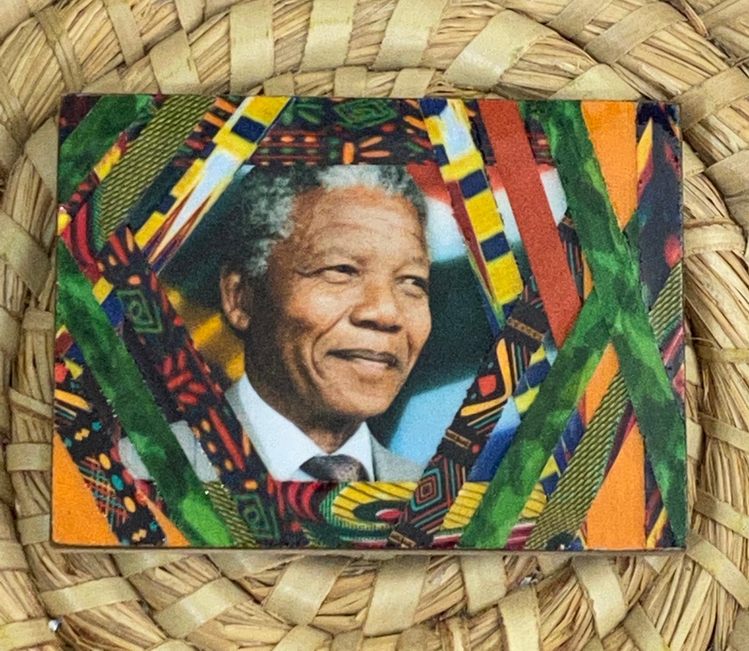 Nelson Mandela Magnet - Etsy