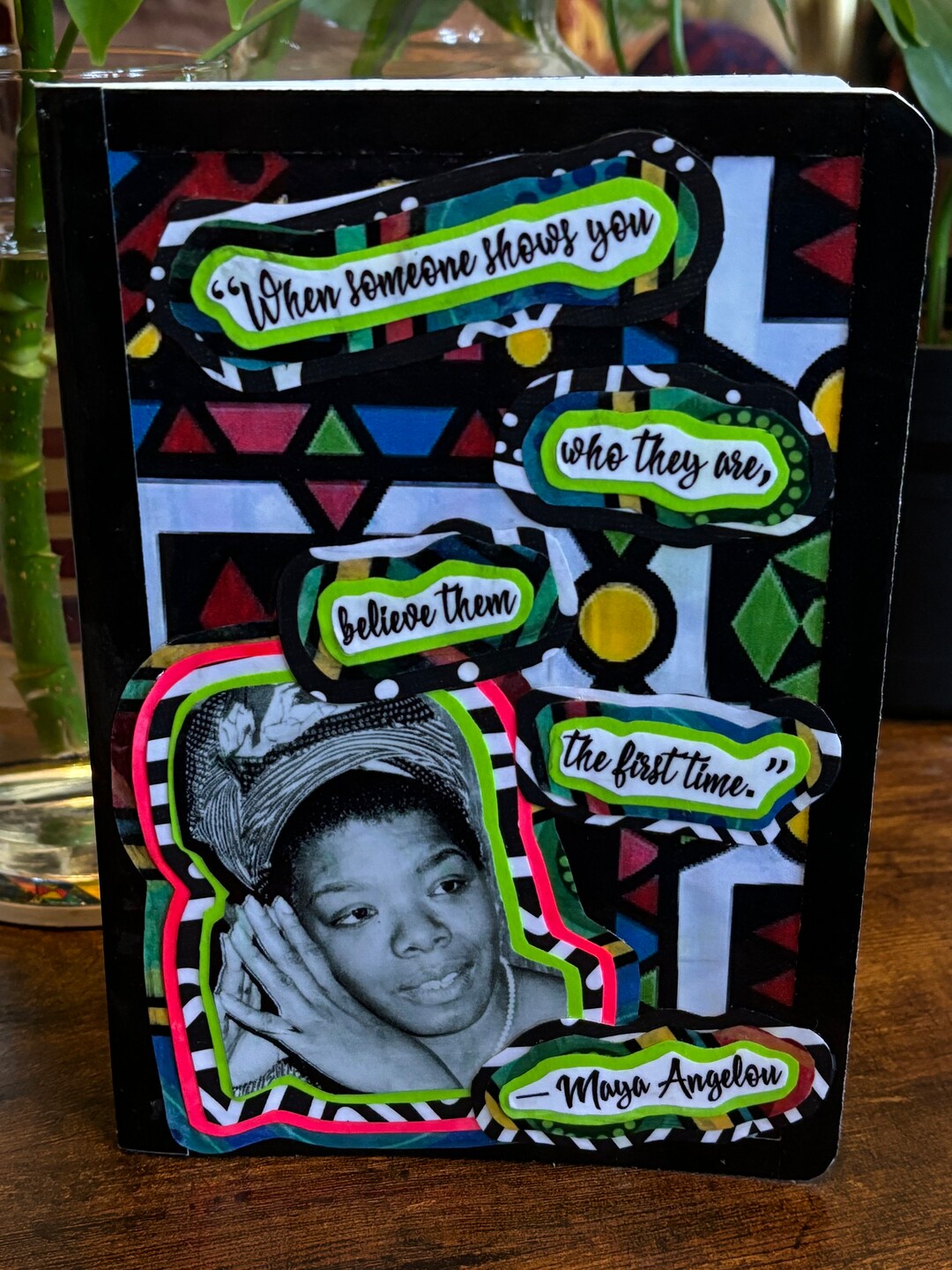 Maya Angelou Notebook - Etsy