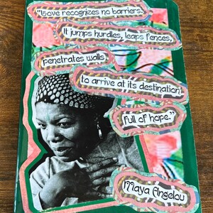 Maya Angelou Notebook - Etsy