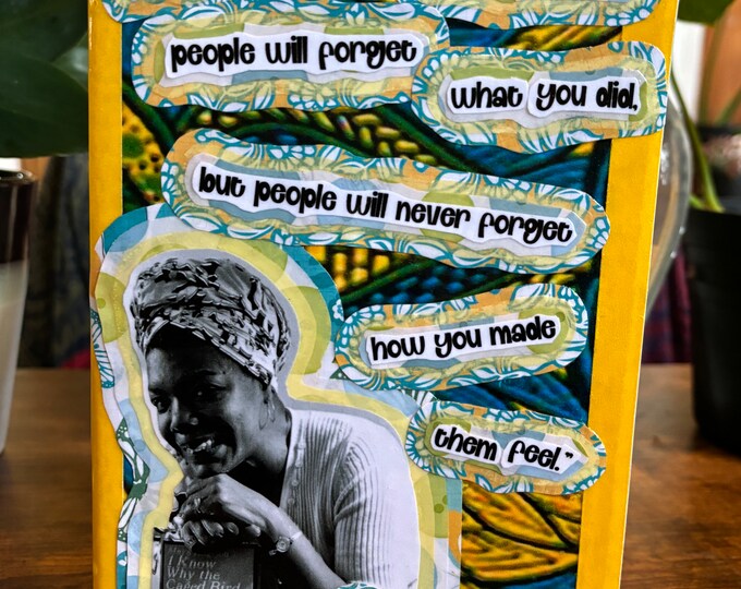Maya Angelou Notebook - Etsy