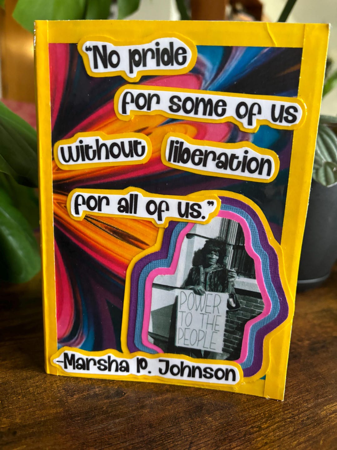 Marsha P. Johnson Notebook/journal - Etsy