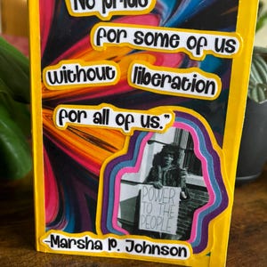 Marsha P. Johnson Notebook/journal - Etsy